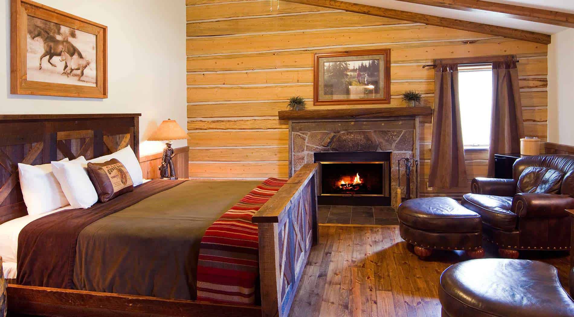 River Cabin | Lodging at C Lazy U | Luxury Dude Ranch Accommodations