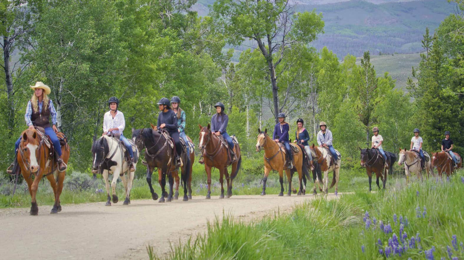 Kids Horseback Riding Vacation in Granby, CO | C Lazy U Ranch