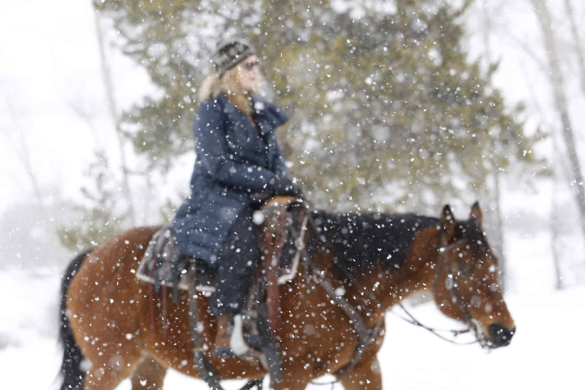 5 Tips for Winter Horseback Riding | C Lazy U Ranch